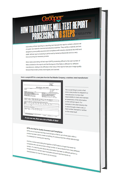 Mill Test Reports – How to Easily Process MTRs in 6 Steps