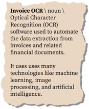 What is OCR Invoice Processing for Accounts Payable?