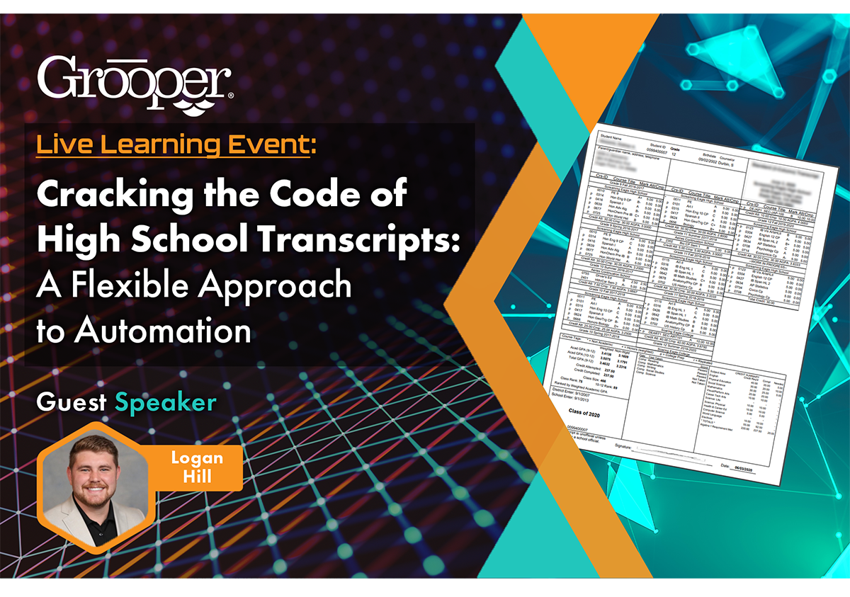 On Demand Cracking the Code of High School Transcripts