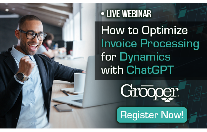 Webinar: How to Optimize Invoice processing for Dynamics with ChatGPT & Grooper